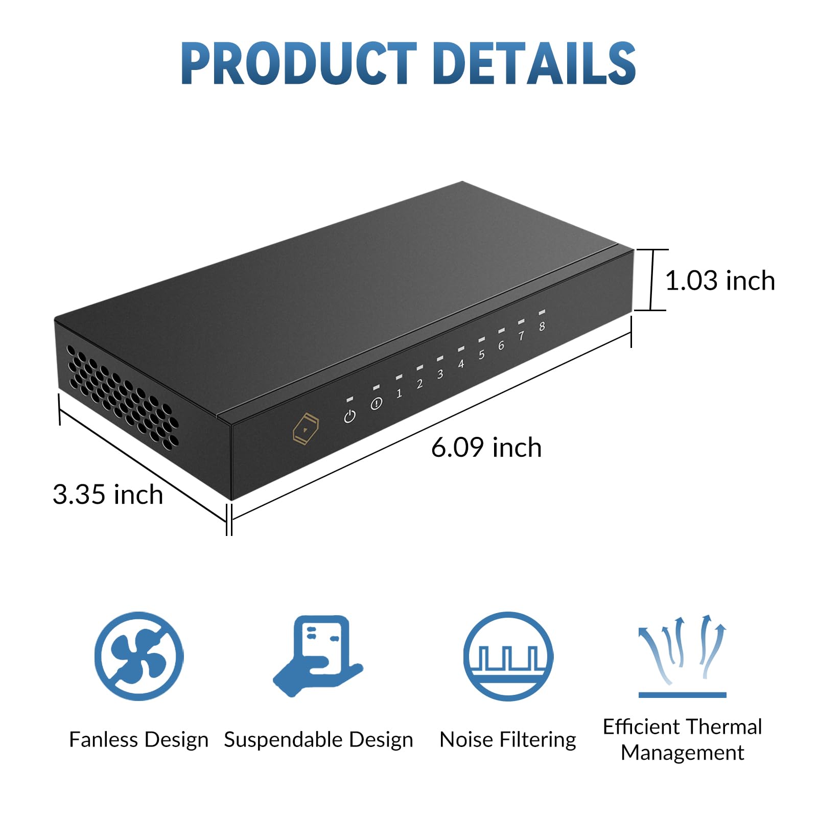 Bonn N8 — Audiophile Network Switch | Silent Angel Audio – Silent Angel USA